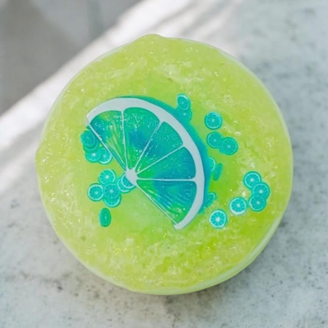 Lime Sugar Slime Icee Slime Fluffy Slime Sizzly Slime for Relaxation ...