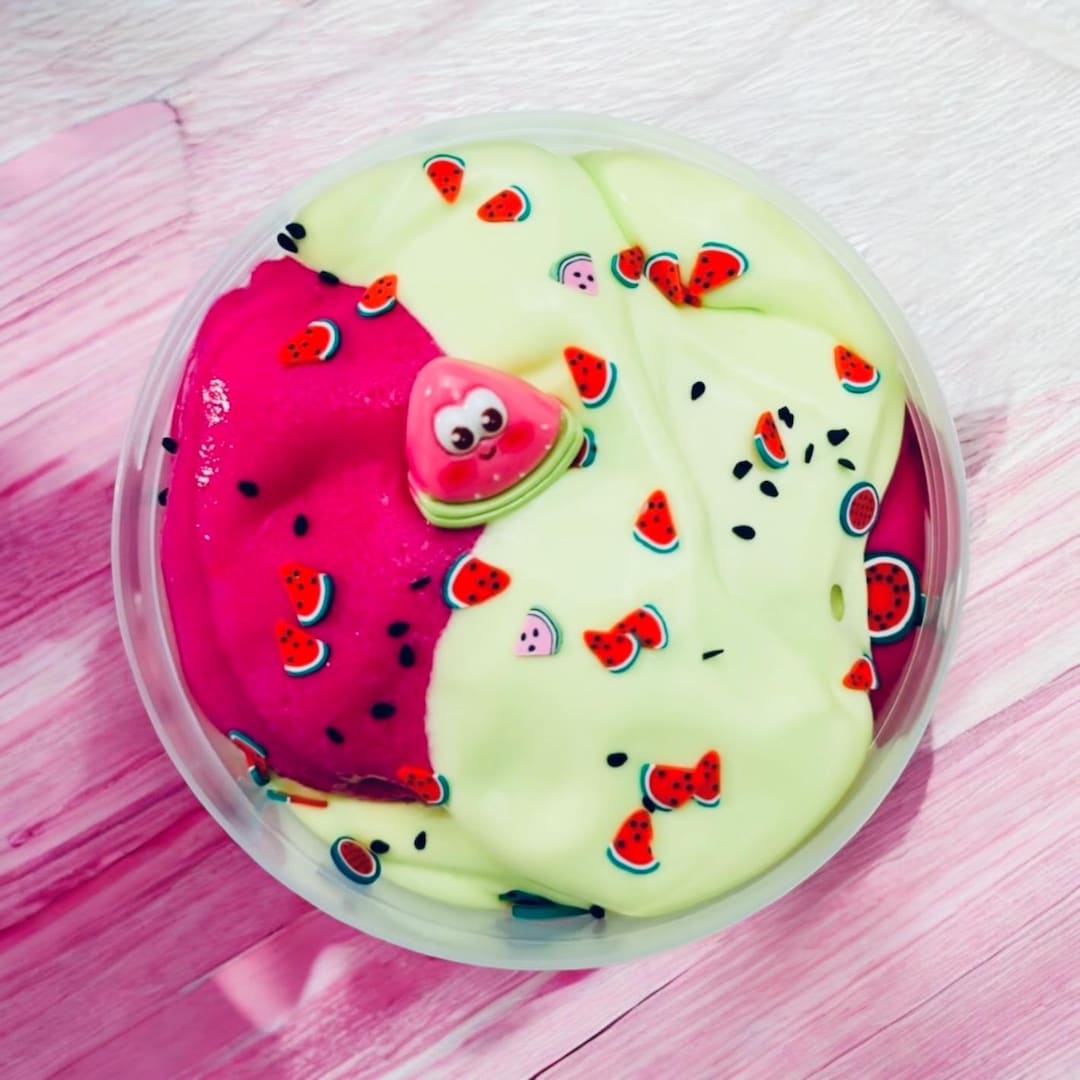 Watermelon Slime Butter Slime for Kid Slime Gift for Birthday Slime for ...