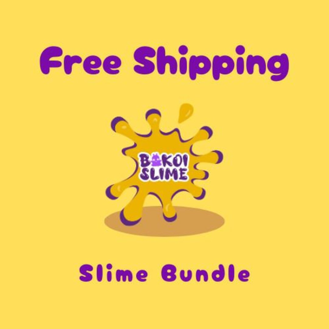 Free Shipping Slime Bundle Buy Any 3 Slimes to Get Free Shipping Within ...