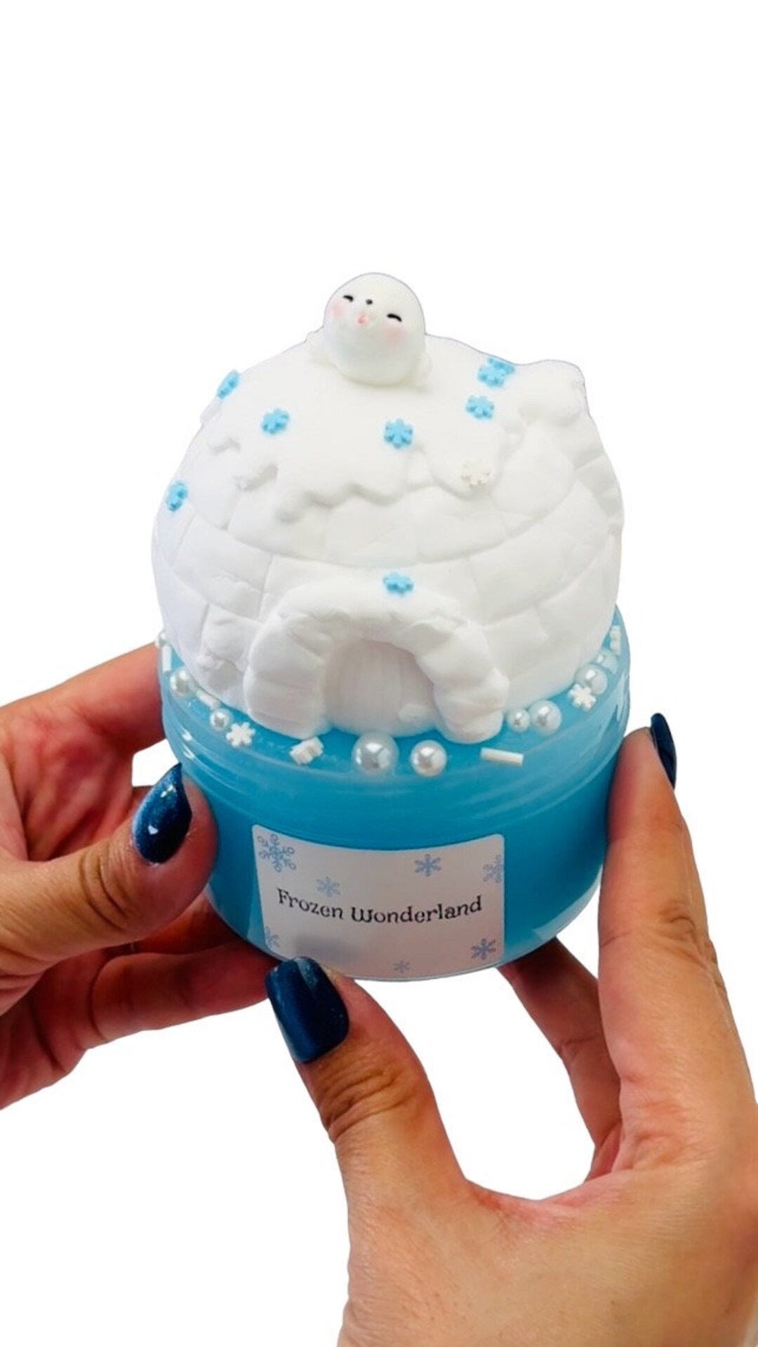 Winter Slime DIY Slime Gift for Birthday Slime for Kid Slime for Party ...