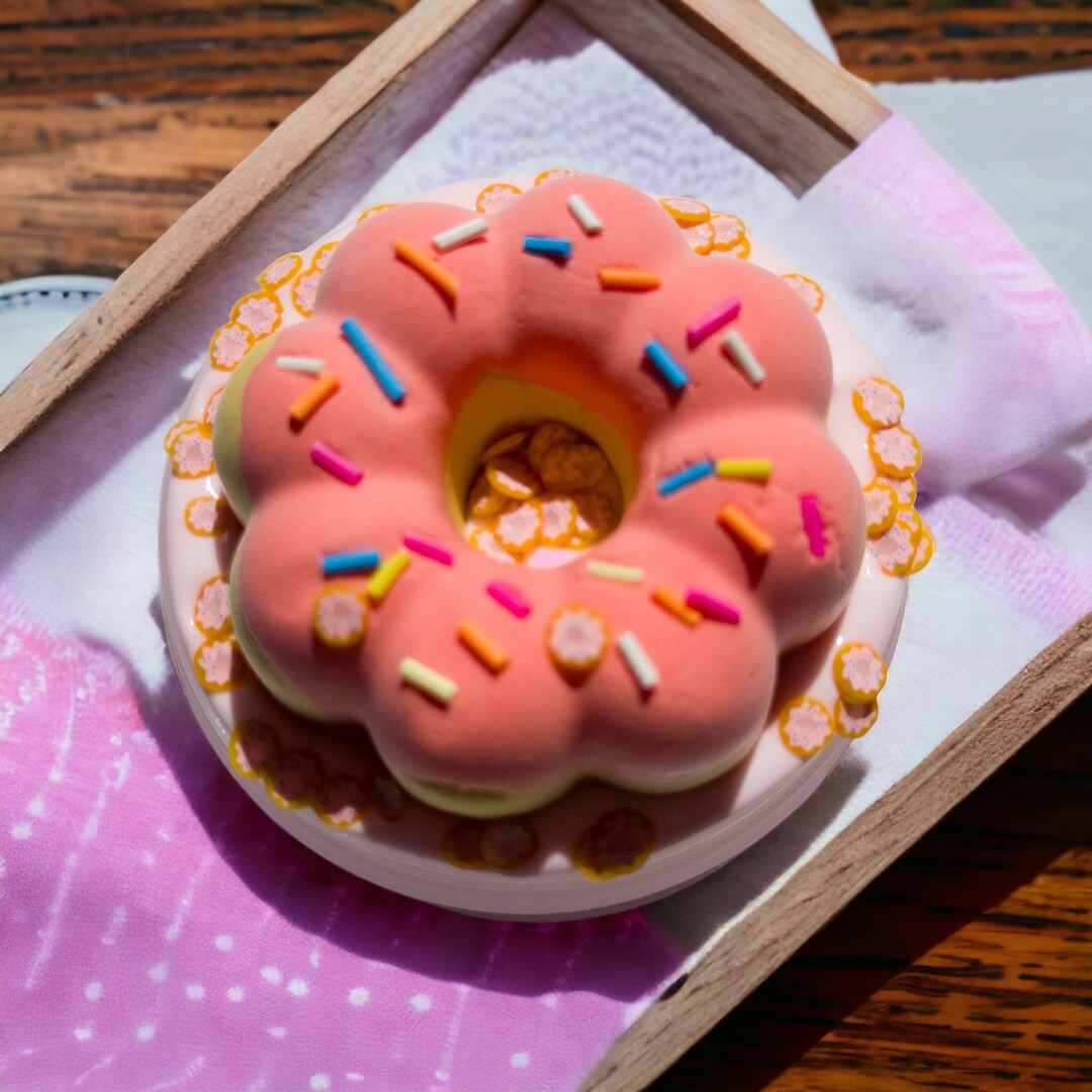 Donut Slime DIY Slime Kit Slime Duo Dragon Fruit Slime Clear Slime ...