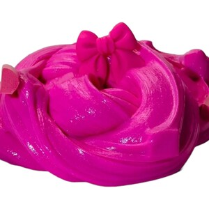 Hot Pink Slime Glossy Slime Pink Birthday Slime Gift for Daughter Slime ...