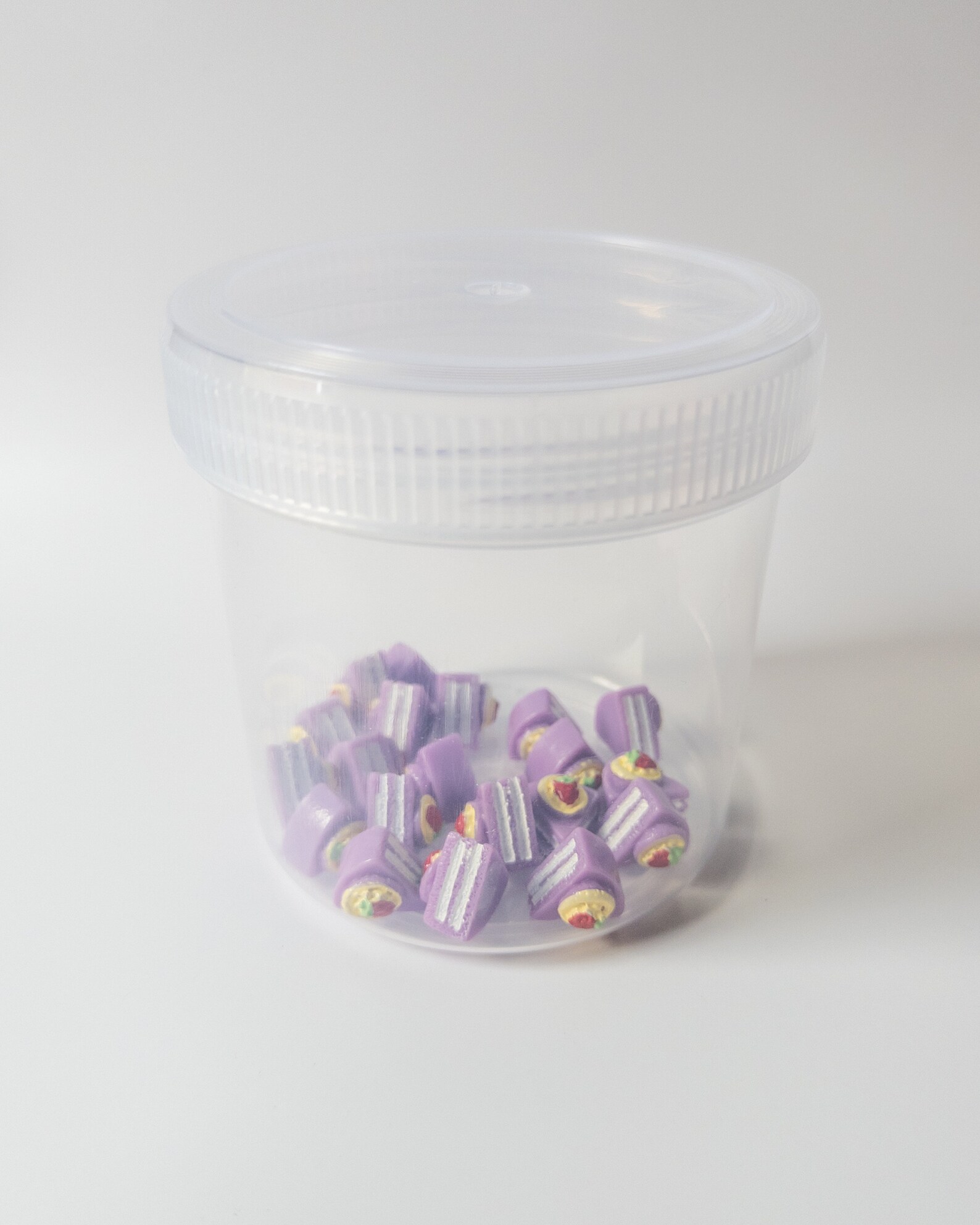 500ml Clear Slime Container for Slime Storage for Charm Container for ...