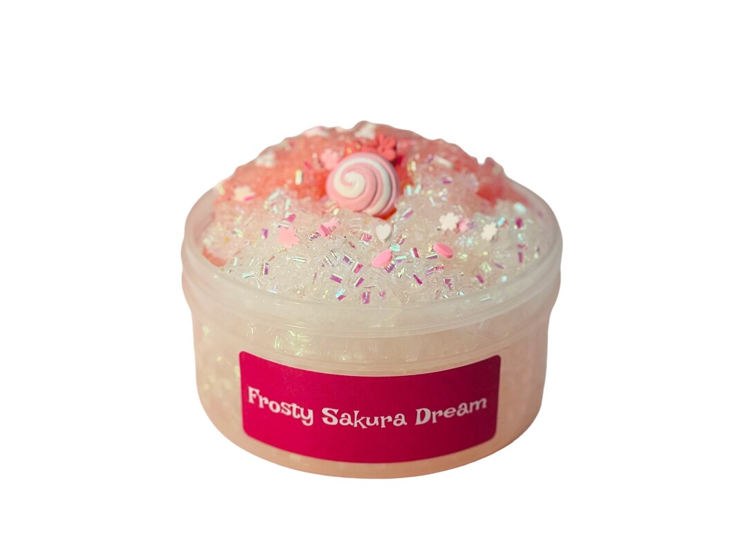 Frosty Sakura Dream Bingsu Slime Crunchy Slime Sakura Slime Slime ASMR ...