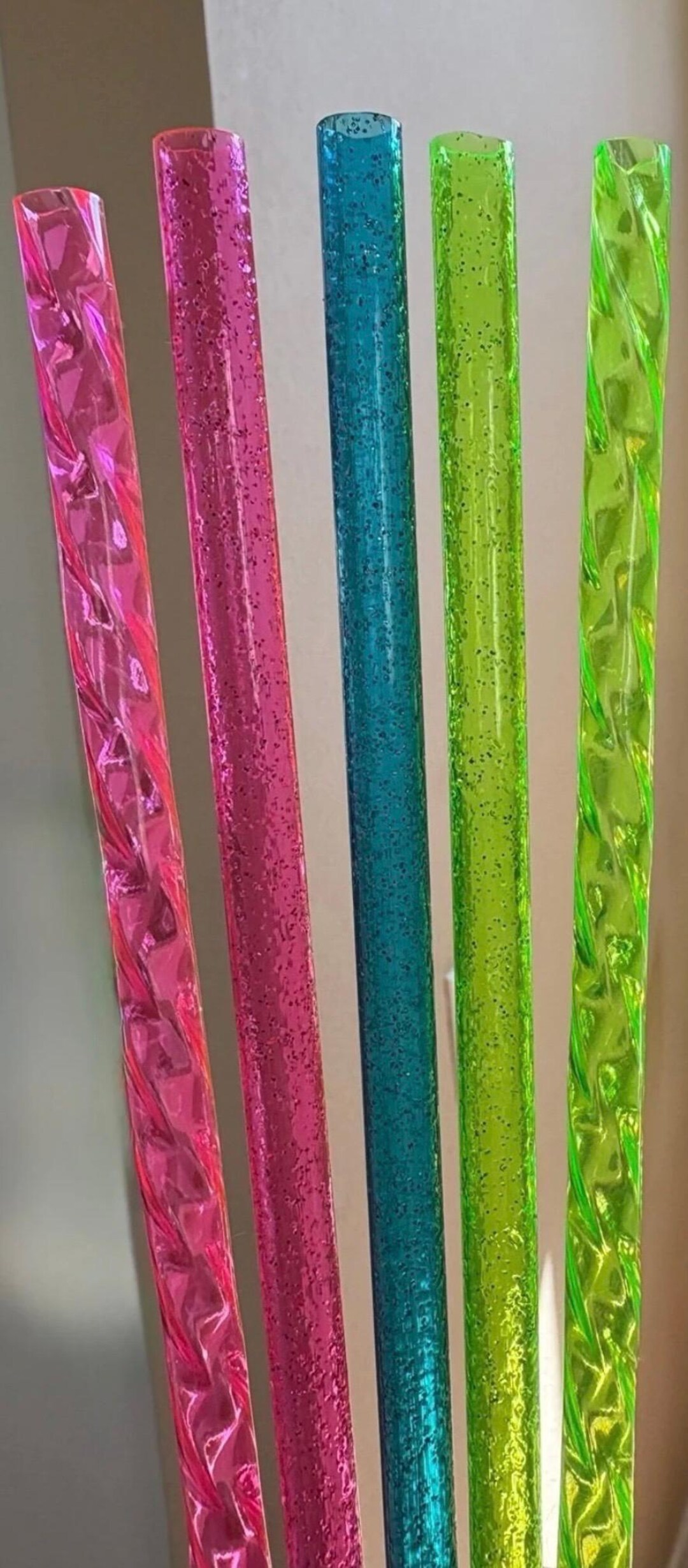 Pick! 12" Replacement Straws - Etsy
