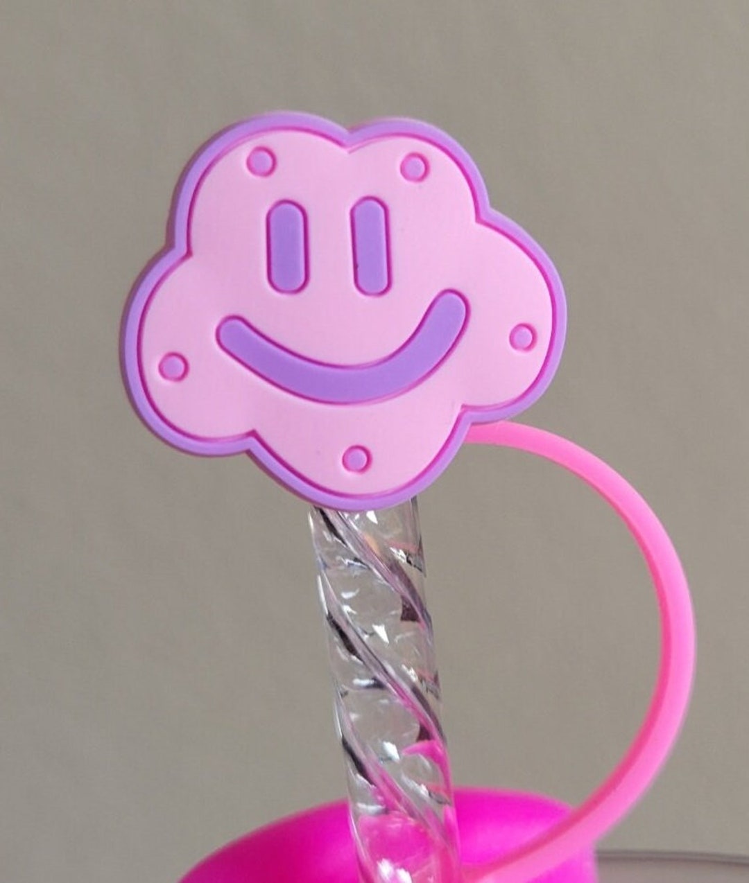 8mm Drip Smiley Face Happy Cloud Pink Blue St Paddys Day Green Yellow ...