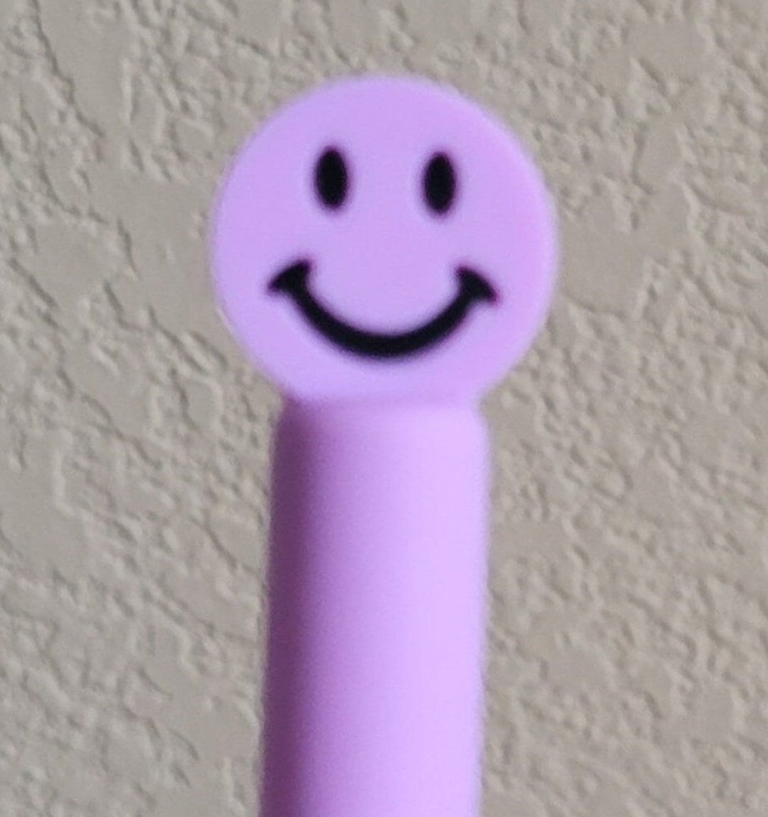 10MM Topper Premium Cosmic Lilac Purple Happy Smiley Face Silicone ...