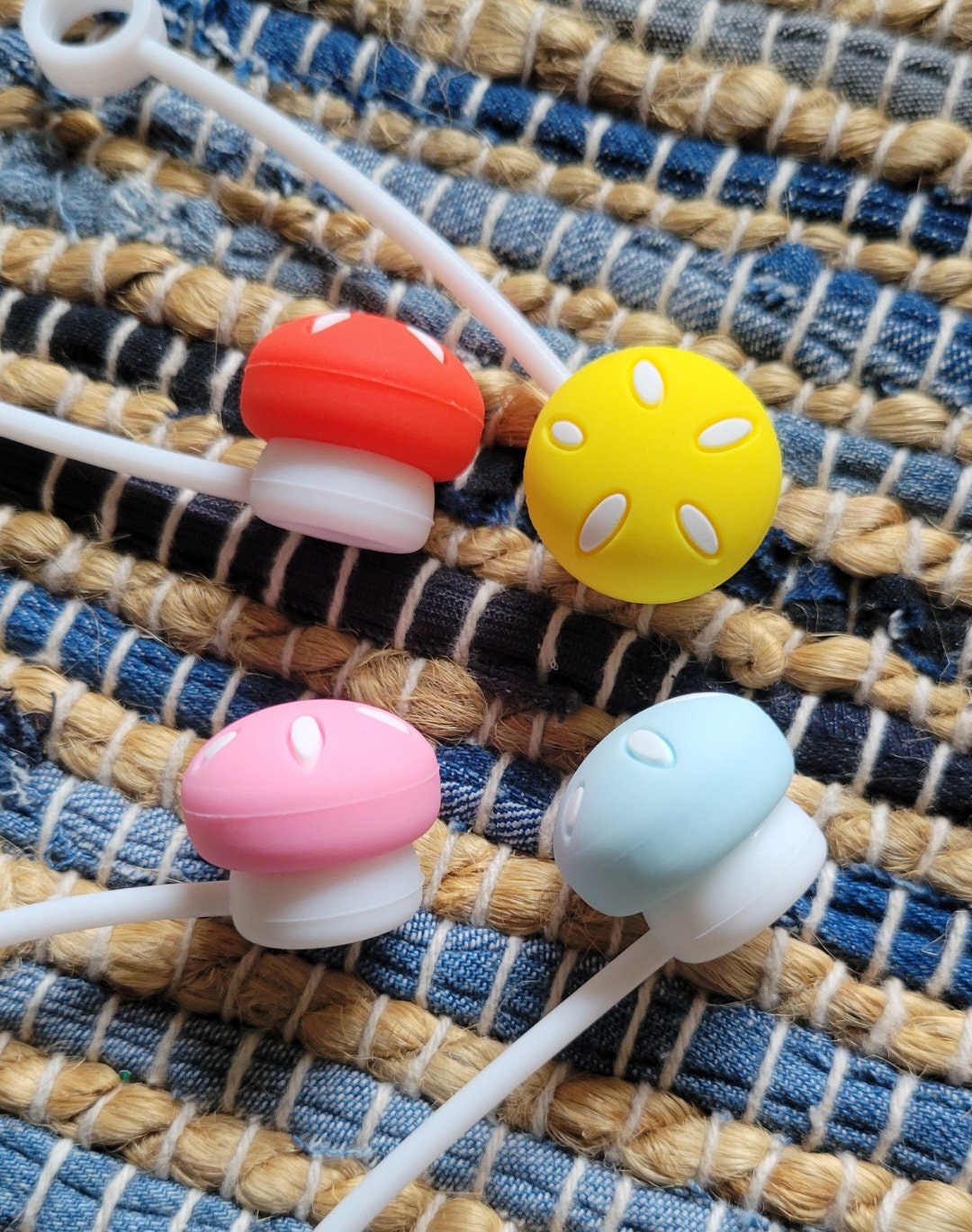 10mm Fat Silicone 3D Fungi Shroom Mushroom Pink Baby Blue Red Yellow 90 ...