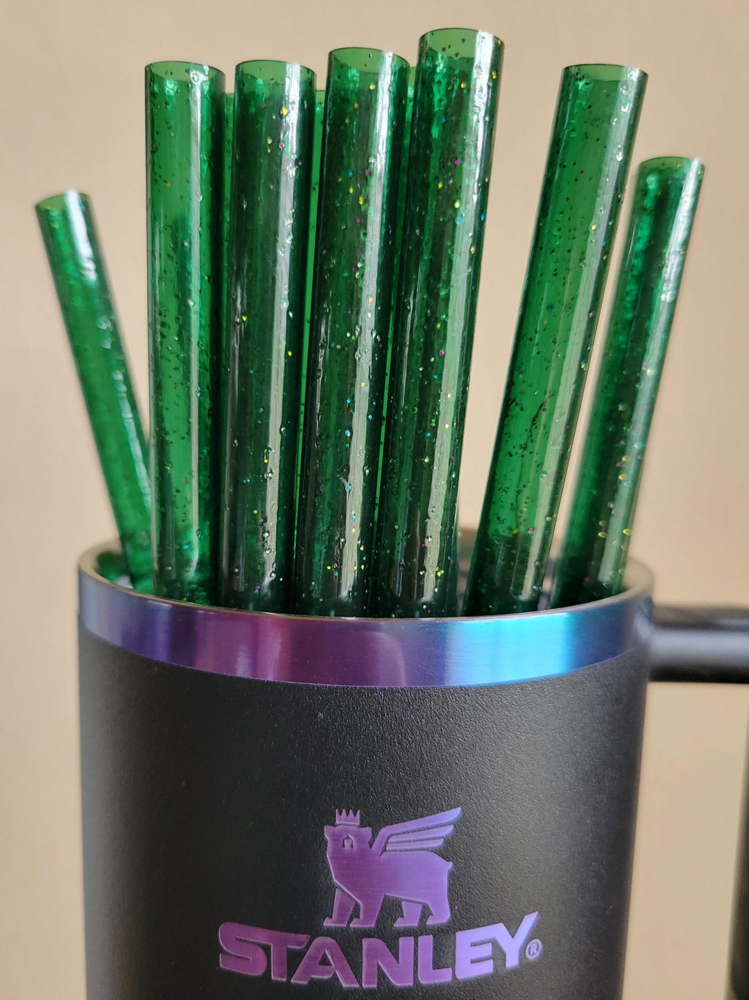 12 40/42oz 10MM Jumbo FAT Straw Wide Tumbler Replacement Reusable Straw ...