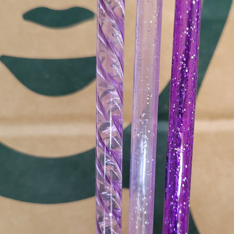 Lavender Straws - Etsy