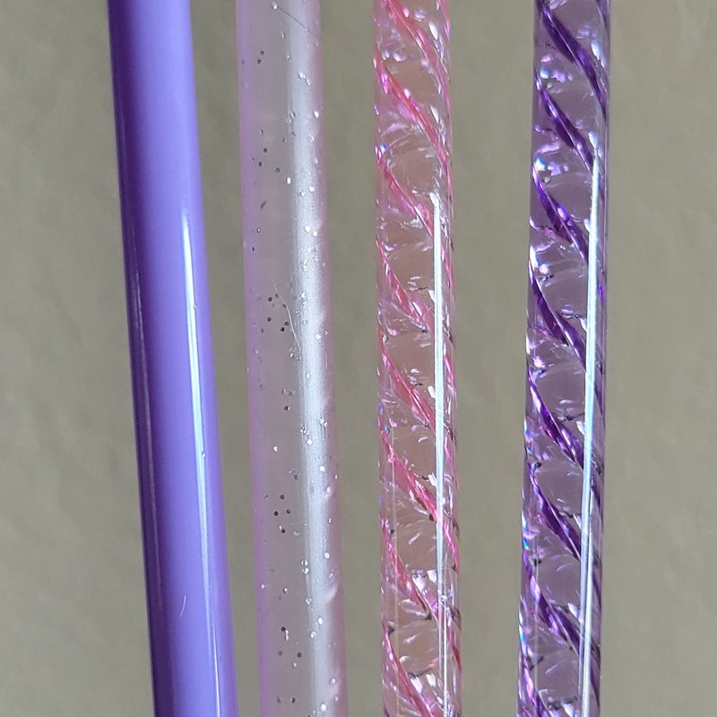 Lavender Straws - Etsy