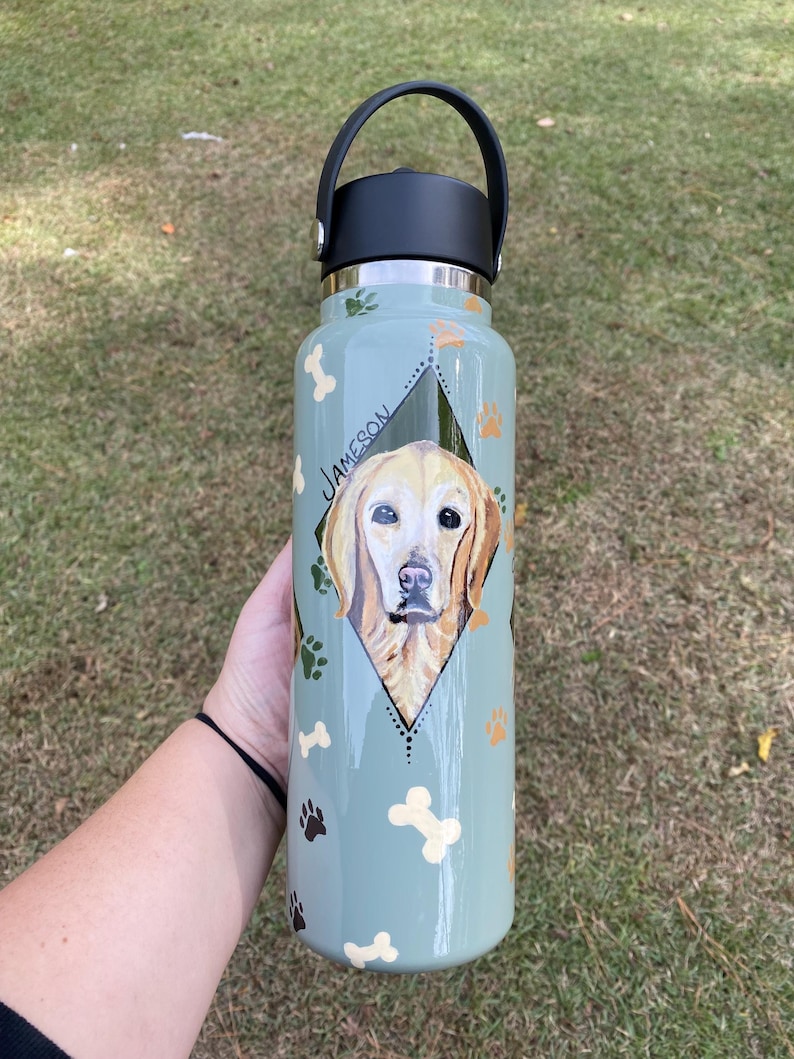 Custom Hand Painted Hydroflask Bottle or Stanley Cup - Etsy