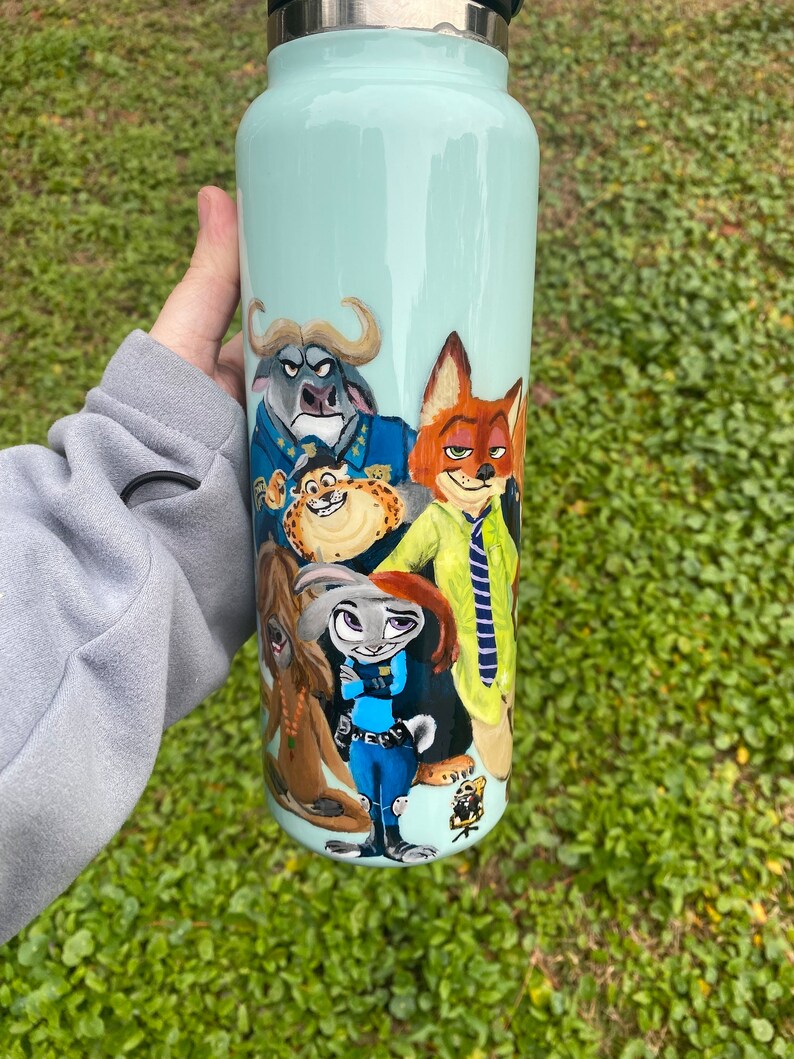 Custom Hand Painted Hydroflask Bottle or Stanley Cup - Etsy