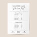 Price List Template for Market Stalls & Small Business, Minimalist ...