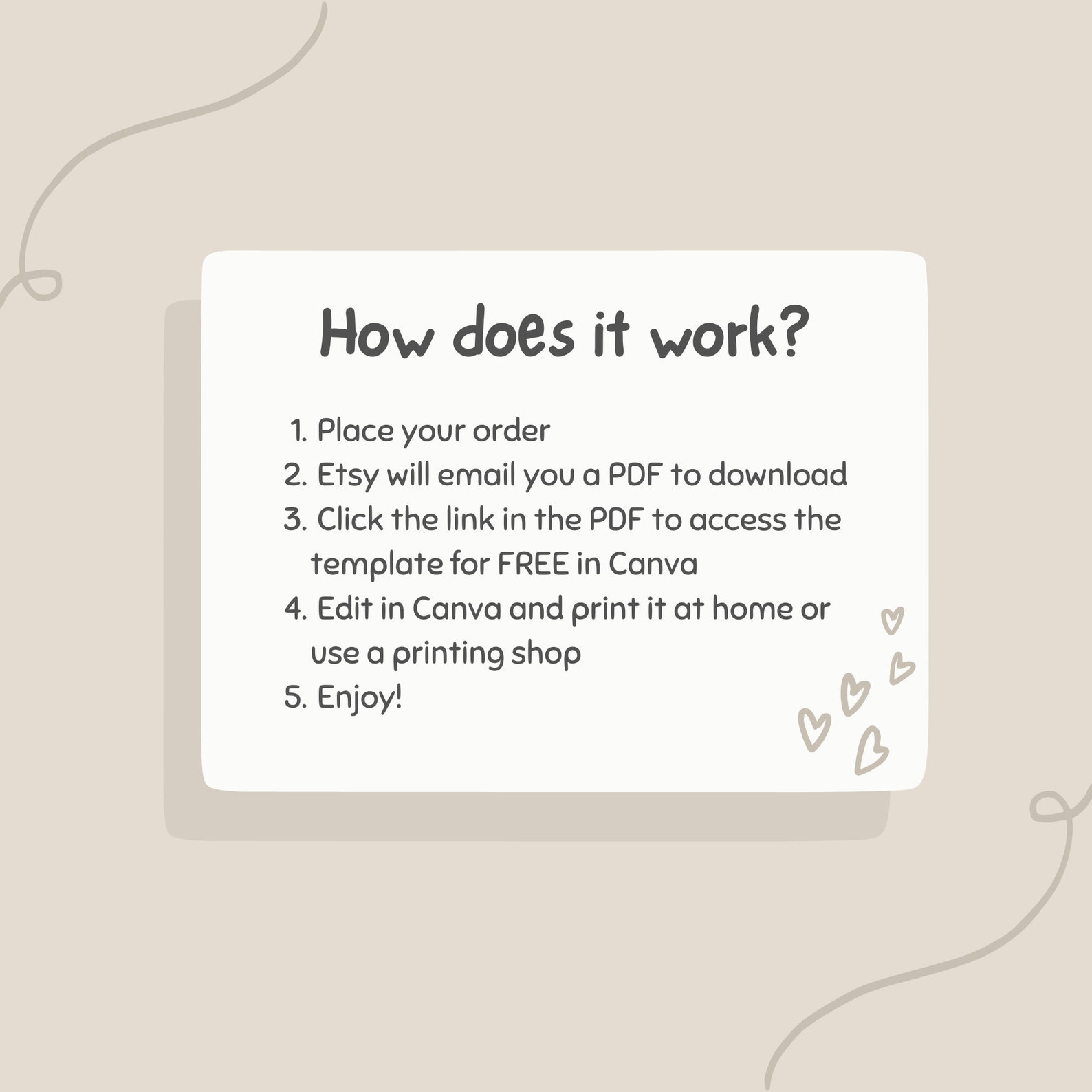 Sign up Sheet Template, Editable in Canva, Minimalist, Simple, Clean - Etsy