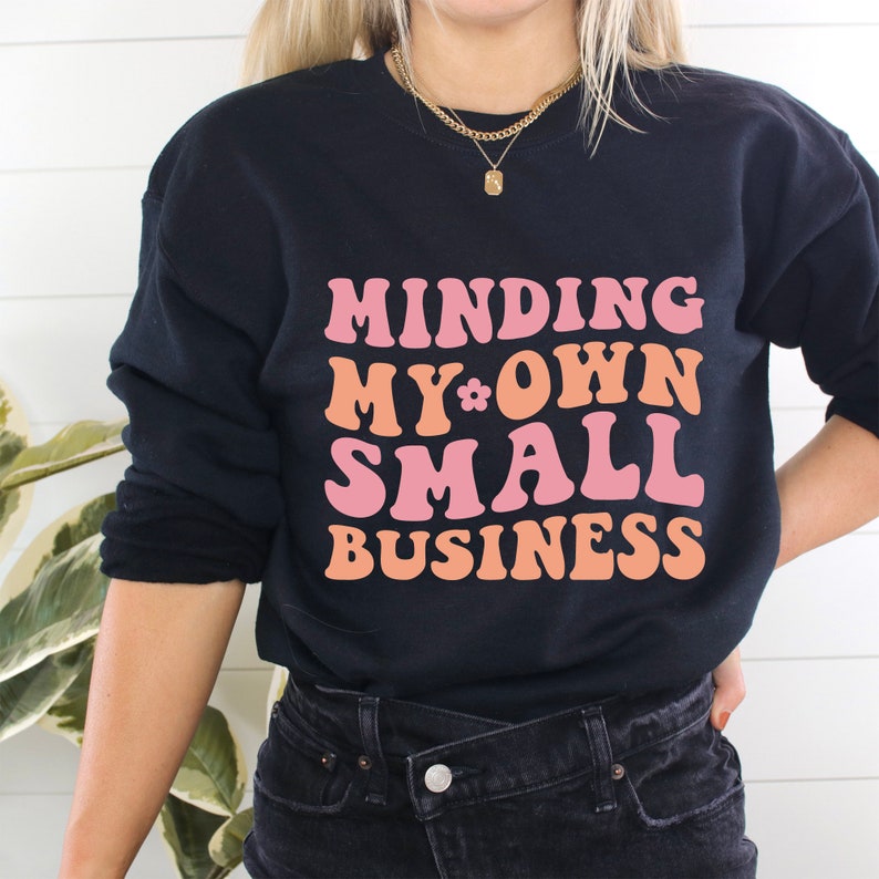 Minding My Own Small Business Svg/png, Small Business Owner, CEO Cut ...