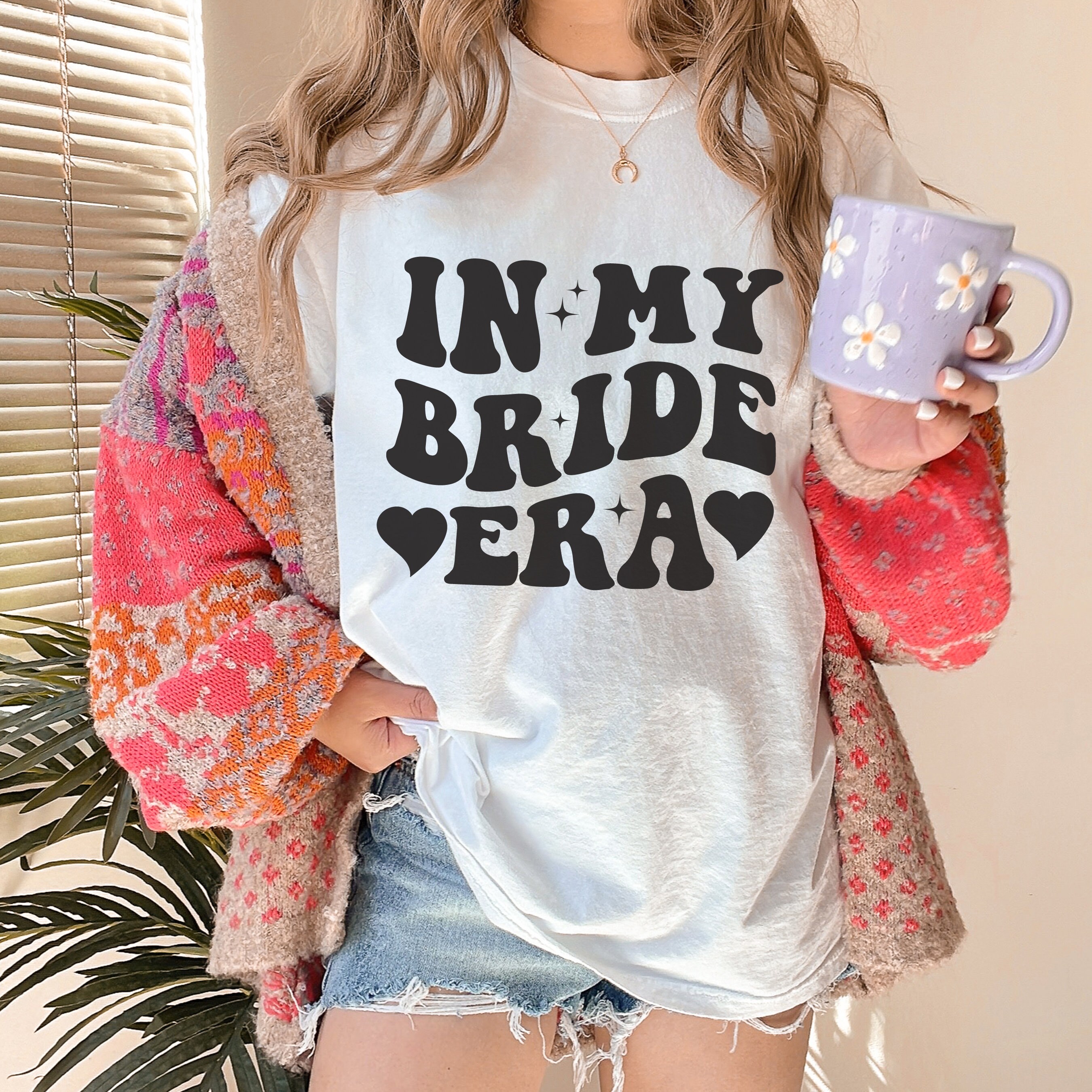 In My Bride Era SVG/PNG, Bride SVG, Groovy Wedding Day Png ...