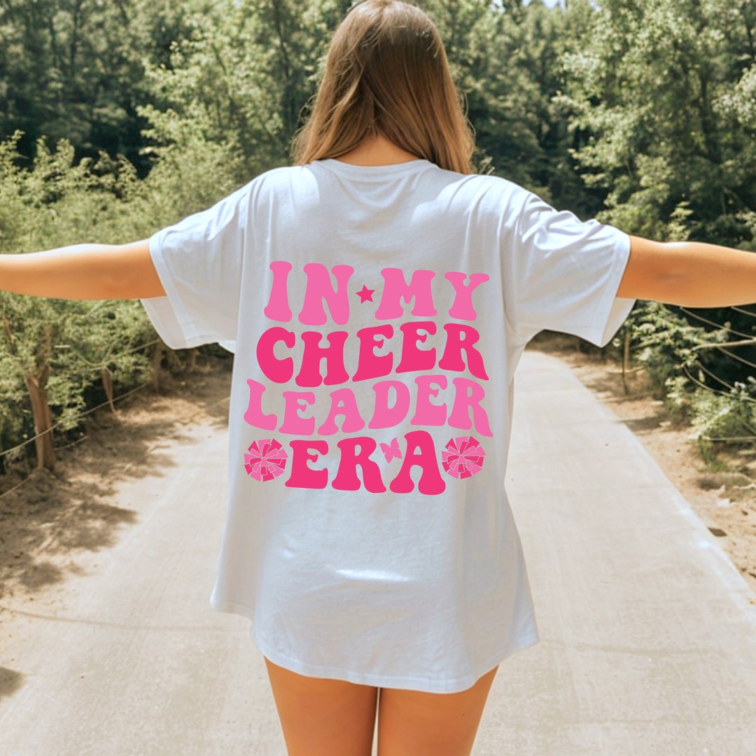 Cheerleader Era Svg/png. Cheerleading Cut File, Trendy Pink Retro Svg ...