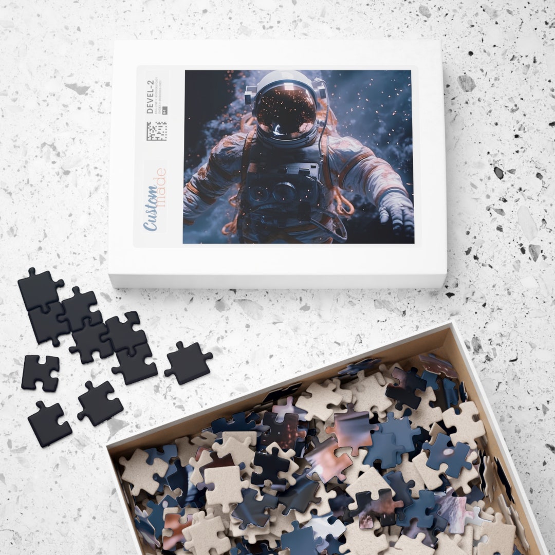 Astronaut Floating Jigsaw Puzzle 110, 252, 500, 1014-piece Outer Space ...