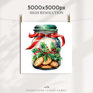 Christmas Cookie Jar PNG Sweets Merry Xmas Decoration Clipart Bundles ...