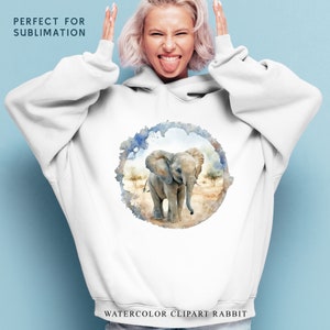 Cute African Baby Elephant PNG Clipart | Safari Animals | Jungle ...