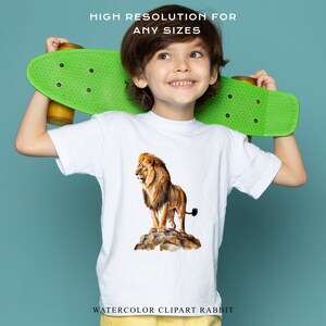 African Lion PNG Clipart | Safari Animals | Jungle Nursery Wall Art ...