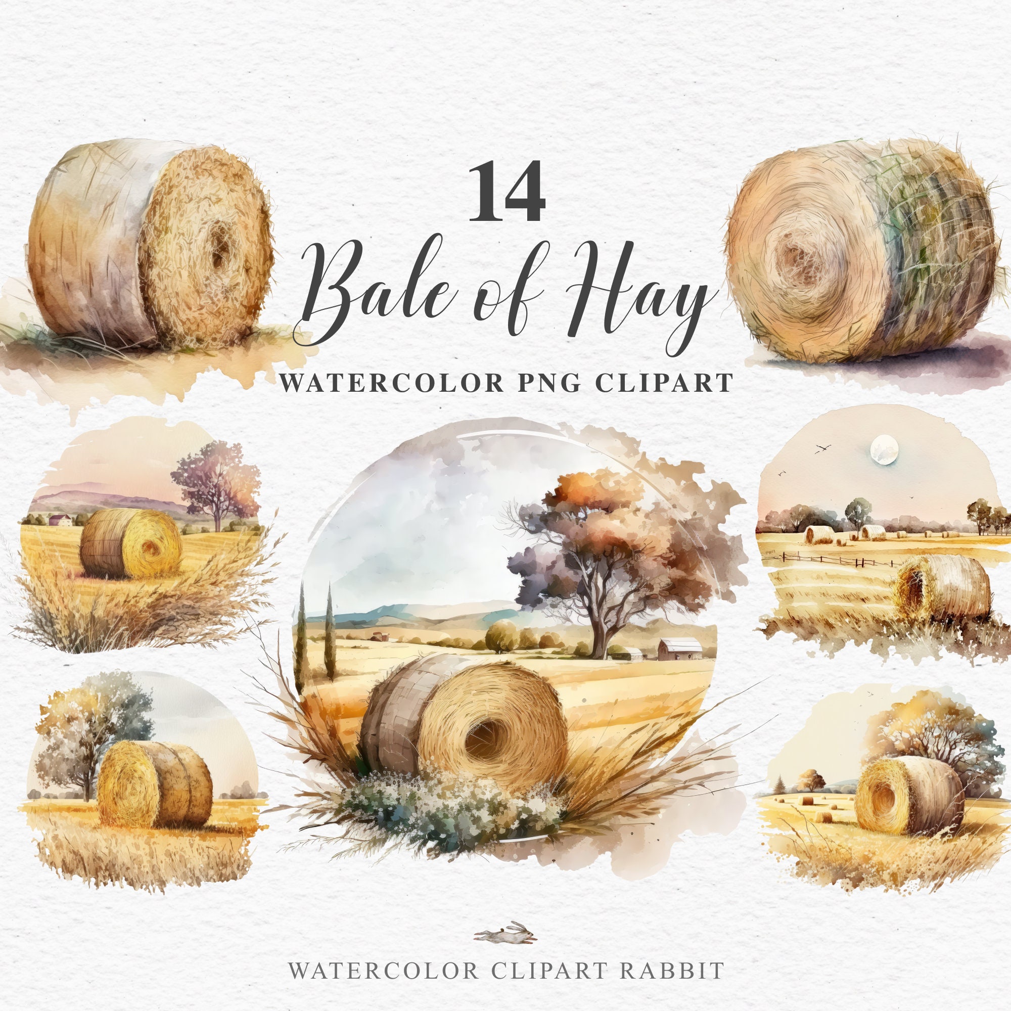 Hay Bales Clipart Png