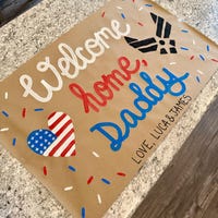Welcome Home Banner - Etsy