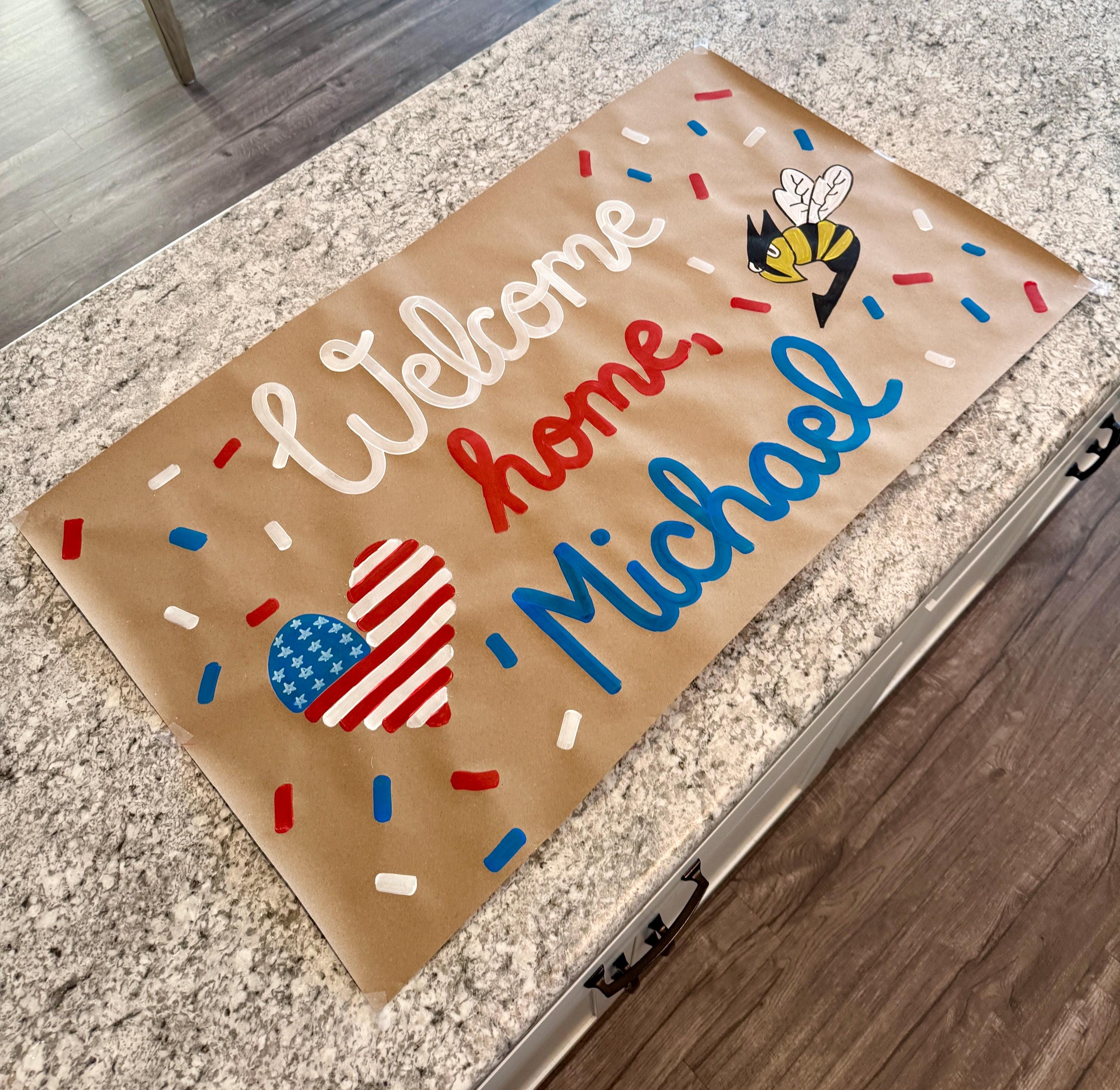 Welcome Home Banner - Etsy