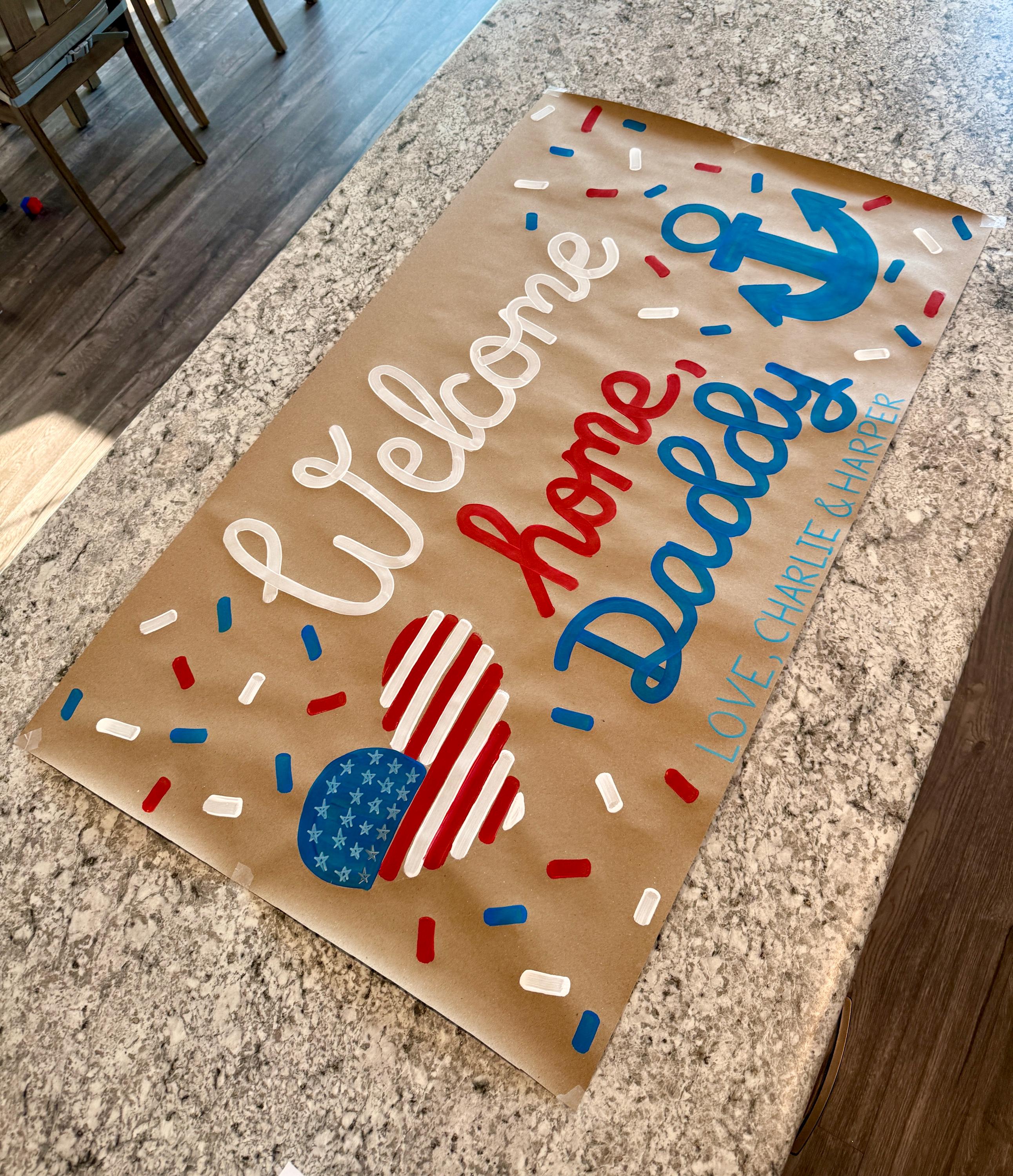 Welcome Home Banner - Etsy