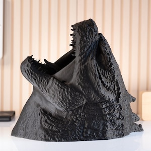 Godzilla Headphone Stand Holder Audio Gaming Gear Headset Display Stand ...
