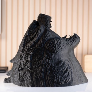 Godzilla Headphone Stand Holder Audio Gaming Gear Headset Display Stand ...