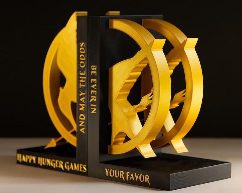 Hunger Games Mockingjay Bookends Book Nook Shelf Decoration Decor ...