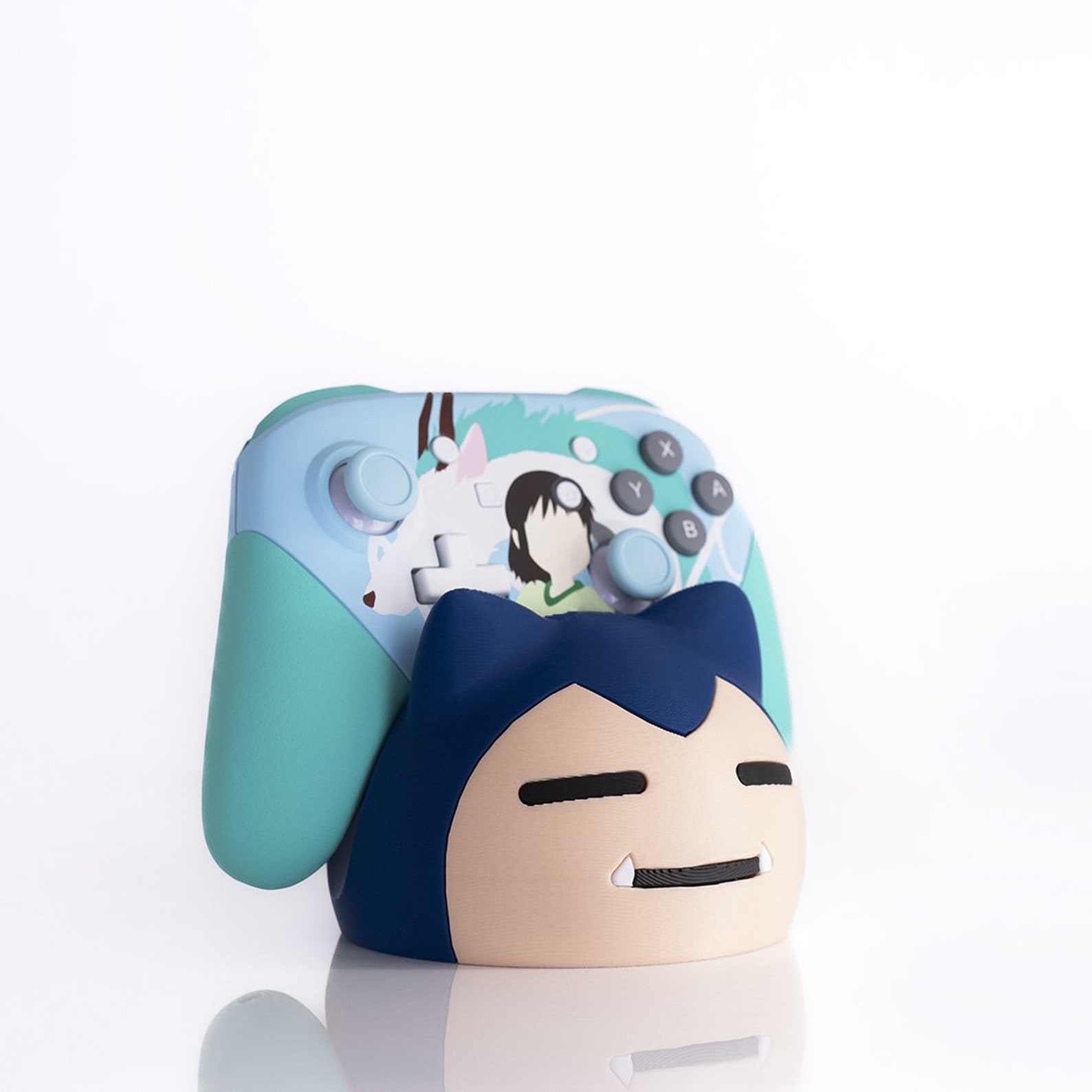 Shiny Snorlax Controller Holder Stand Gaming Gear Office Desktop Decor ...