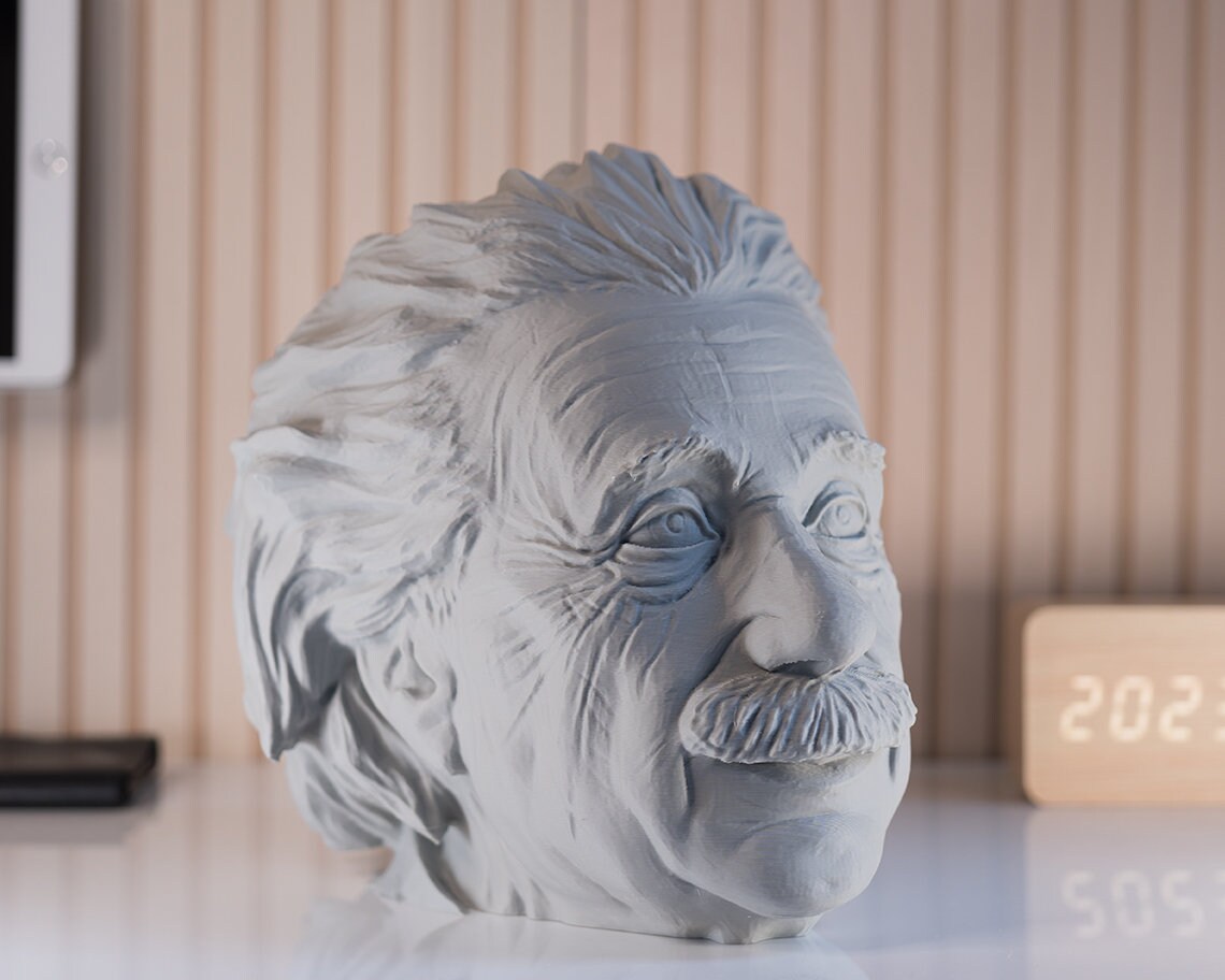 Albert Einstein Headphone Stand Holder Audio Gaming Gear Headset Stand ...