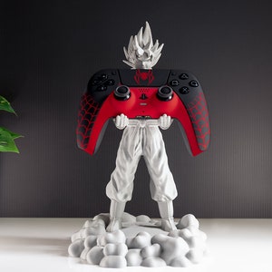 Goku Controller Holder Stand Gaming Gear Office Desktop Decor Display ...