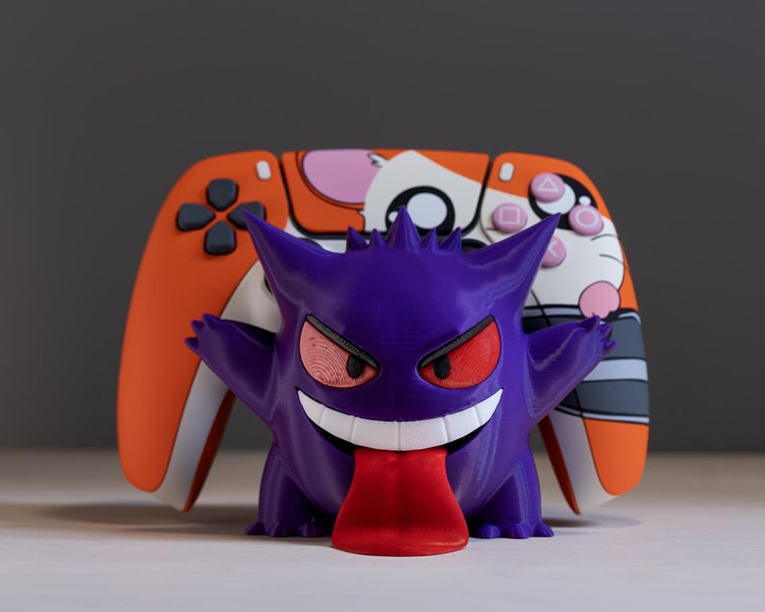 Gengar Controller Holder Stand Gaming Gear Office Desktop Decor Display ...