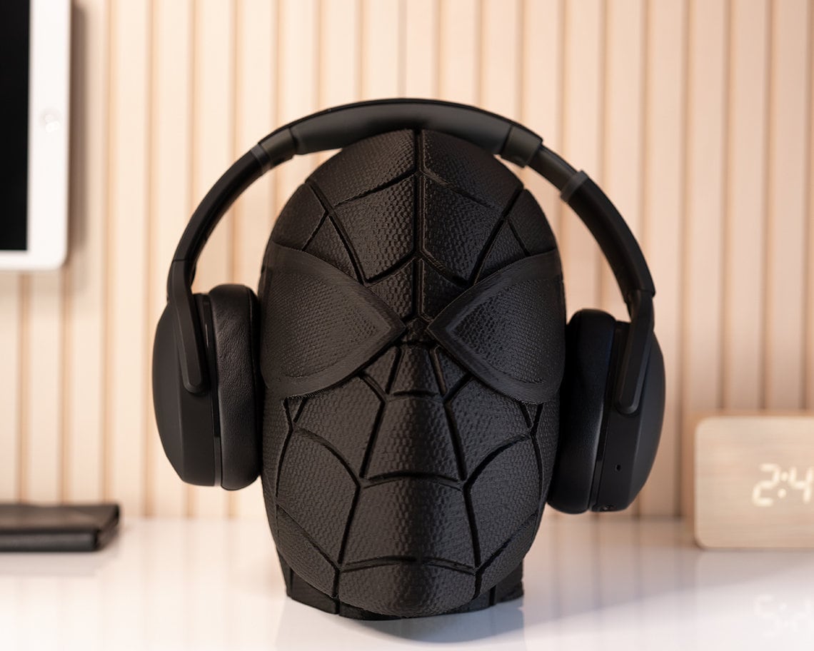 Spider-man Headphone Stand Holder Audio Gaming Gear Headset Stand ...