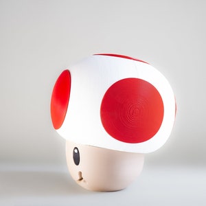 Super Mario Toad Mushroom Kawaii Gaming Setup Cute Room Decor Headphone ...