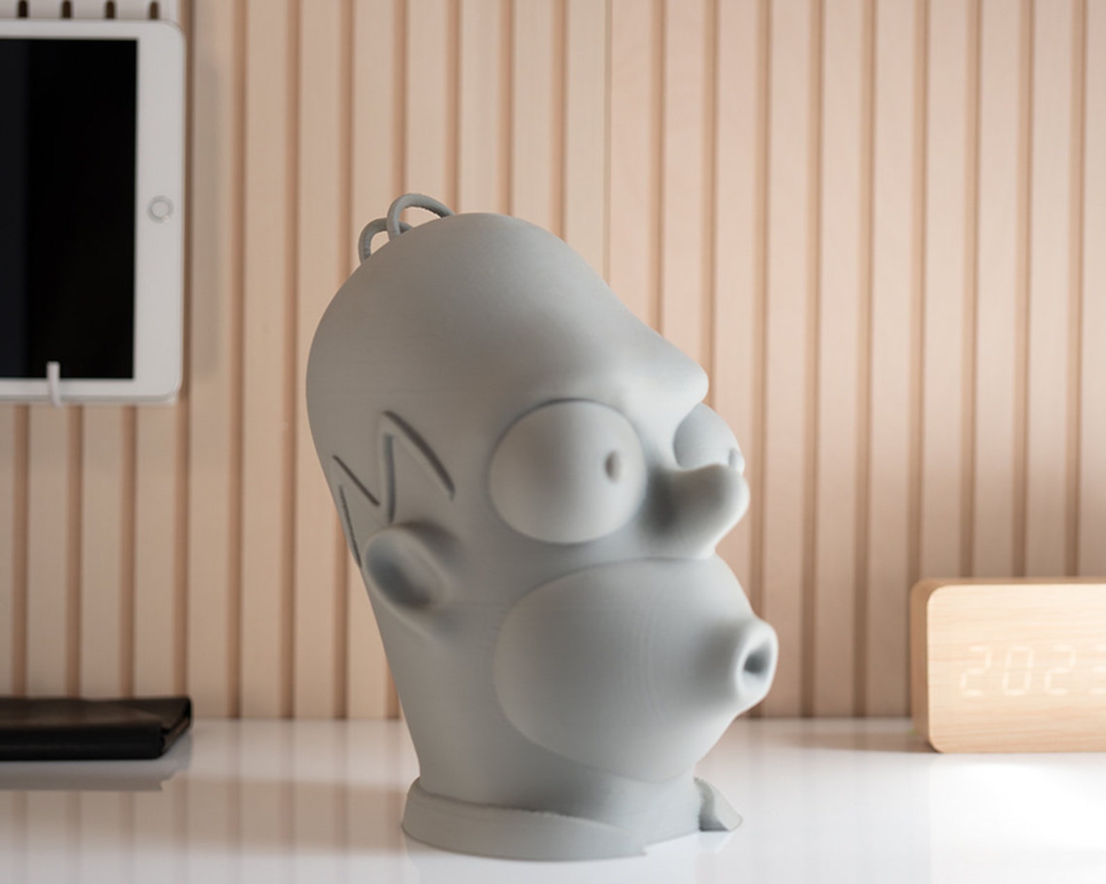Homer Simpson Headphone Stand Holder Audio Gaming Gear Headset Stand ...