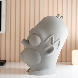 Homer Simpson Headphone Stand Holder Audio Gaming Gear Headset Stand ...