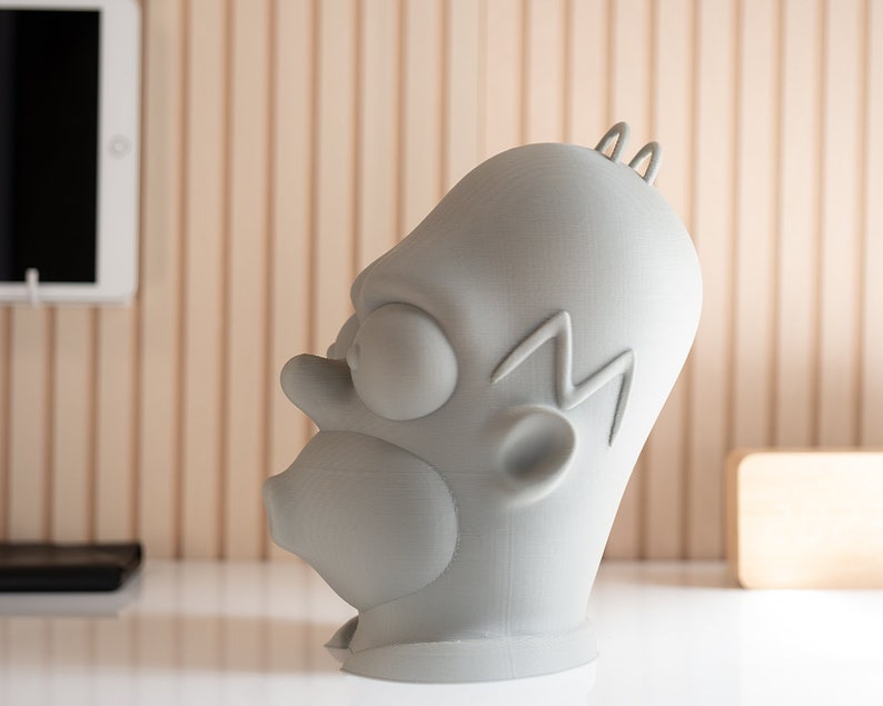 Homer Simpson Headphone Stand Holder Audio Gaming Gear Headset Stand ...