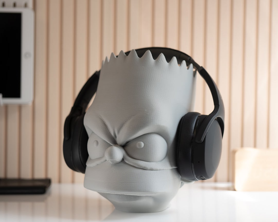 Bart Simpson Bartman Headphone Stand Holder Audio Gaming Gear - Etsy