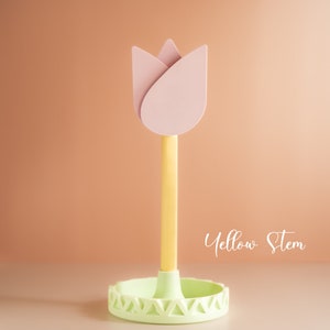 Tulip Headphone Stand: Girly Desk Organizer, Cozy Workspace Decor - Etsy