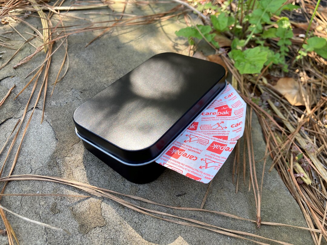 Compact First Aid Kit Tin - Etsy