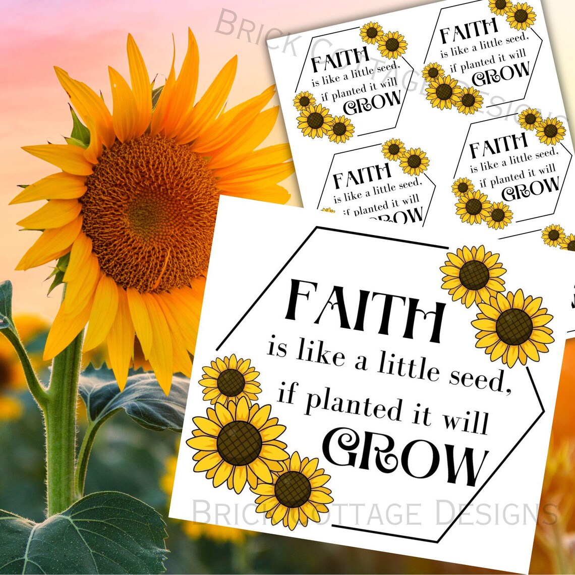 Faith Printable, LDS Faith Printable Handout, Religious Handout, Church ...