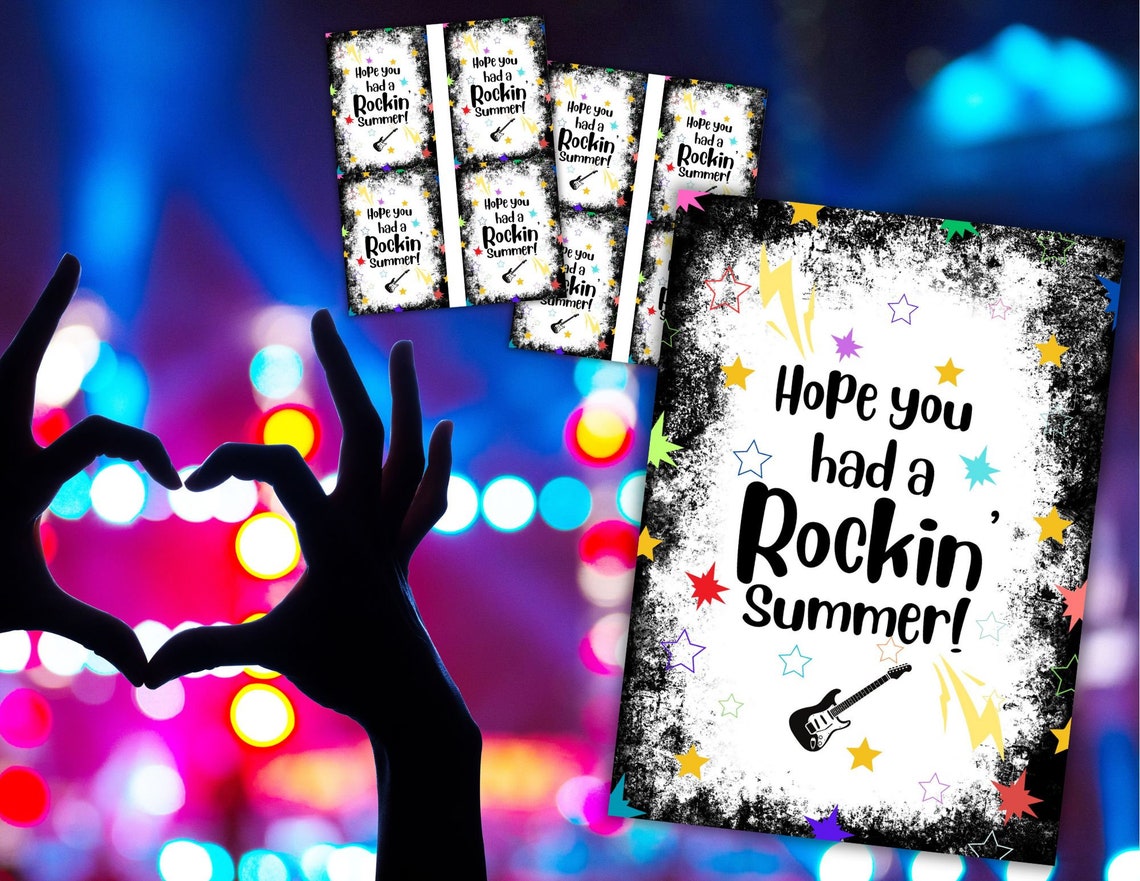 Hope You Had A ROCKIN' Summer| Rock and Roll| Pop Rocks Tag| Rock Candy ...