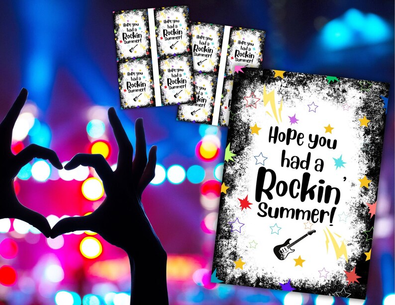 Hope You Had A ROCKIN' Summer| Rock and Roll| Pop Rocks Tag| Rock Candy ...