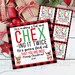 Chexing It Twice Christmas Treat Tag: Neighbor/friend Gift (digital ...