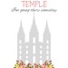 LDS I Love to See the Temple| Clip Art| Printable| Digital Download ...